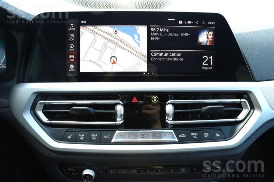 Melns BMW 318 2022 Rīga, ar dzinēja tilpumu 2.00 L un nobraukumu 55 tūkst. km par 24400 €, foto 14 vietnē AUTOMOTO.COM.LV
