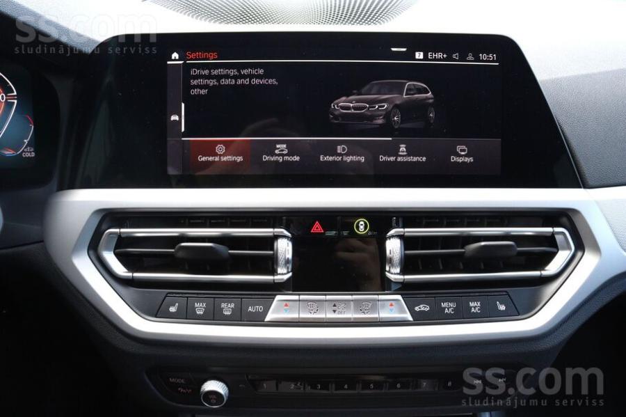 Melns BMW 318 2022 Rīga, ar dzinēja tilpumu 2.00 L un nobraukumu 55 tūkst. km par 24400 €, foto 18 vietnē AUTOMOTO.COM.LV