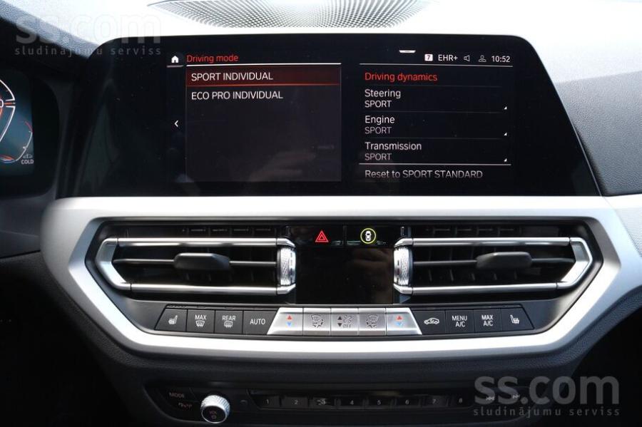 Melns BMW 318 2022 Rīga, ar dzinēja tilpumu 2.00 L un nobraukumu 55 tūkst. km par 24400 €, foto 21 vietnē AUTOMOTO.COM.LV
