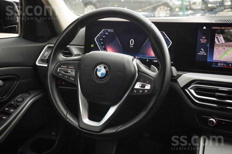 Черный БМВ 318 2022 в Тукумс, объемом двигателя 2.00 л и пробегом 255 тыс. км за 100 €, фото 12 на AUTOMOTO.COM.LV
