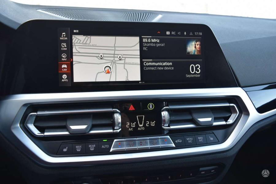 Melns BMW 318 2022 Viļņa, ar dzinēja tilpumu 2.00 L un nobraukumu 233 tūkst. km par 15450 €, foto 32 vietnē AUTOMOTO.COM.LV