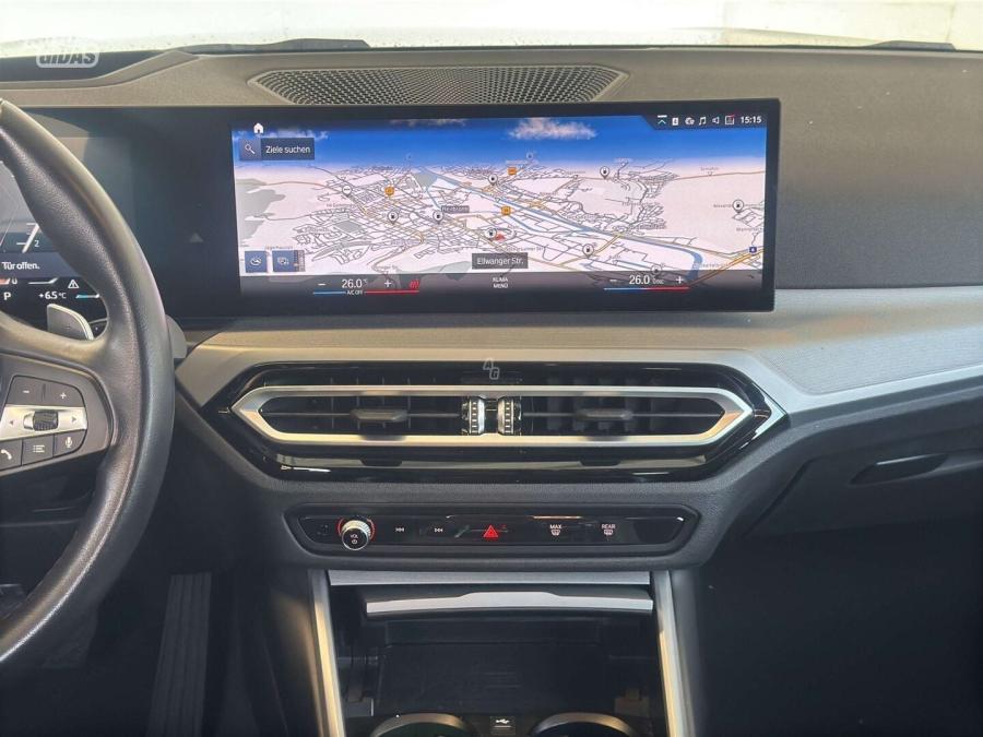 Black BMW 318 2023 in Kaunas, with an engine capacity of 2.00 L and mileage of 46 thousand km for 31795 €, photo 6 on AUTOMOTO.COM.LV