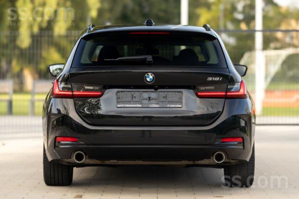Black BMW 318 2024 in Riga, with an engine capacity of 1.80 L and mileage of 71 thousand km for 24900 €, photo 5 on AUTOMOTO.COM.LV