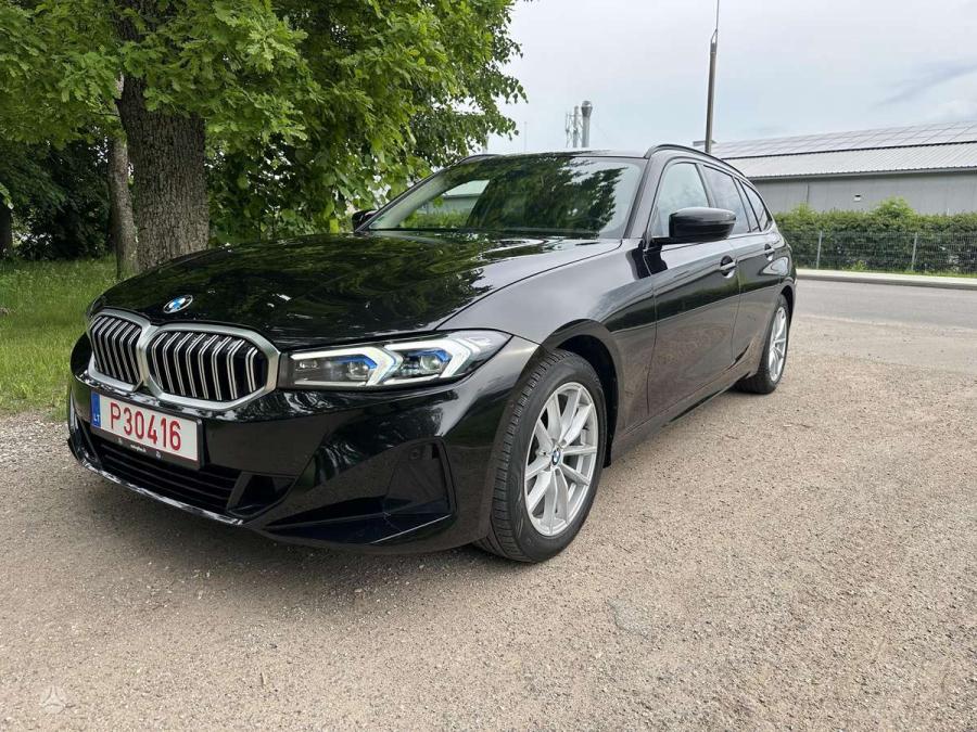 Melns BMW 318 2024 Kauņa, ar dzinēja tilpumu 2.00 L un nobraukumu 91 tūkst. km par 21300 €, foto 1 vietnē AUTOMOTO.COM.LV