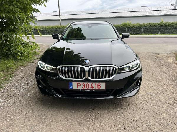 Black BMW 318 2024 in Kaunas, with an engine capacity of 2.00 L and mileage of 91 thousand km for 21300 €, photo 4 on AUTOMOTO.COM.LV