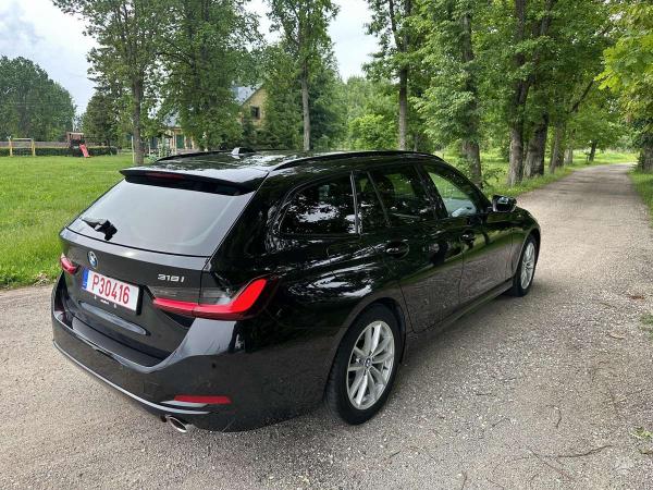 Black BMW 318 2024 in Kaunas, with an engine capacity of 2.00 L and mileage of 91 thousand km for 21300 €, photo 9 on AUTOMOTO.COM.LV