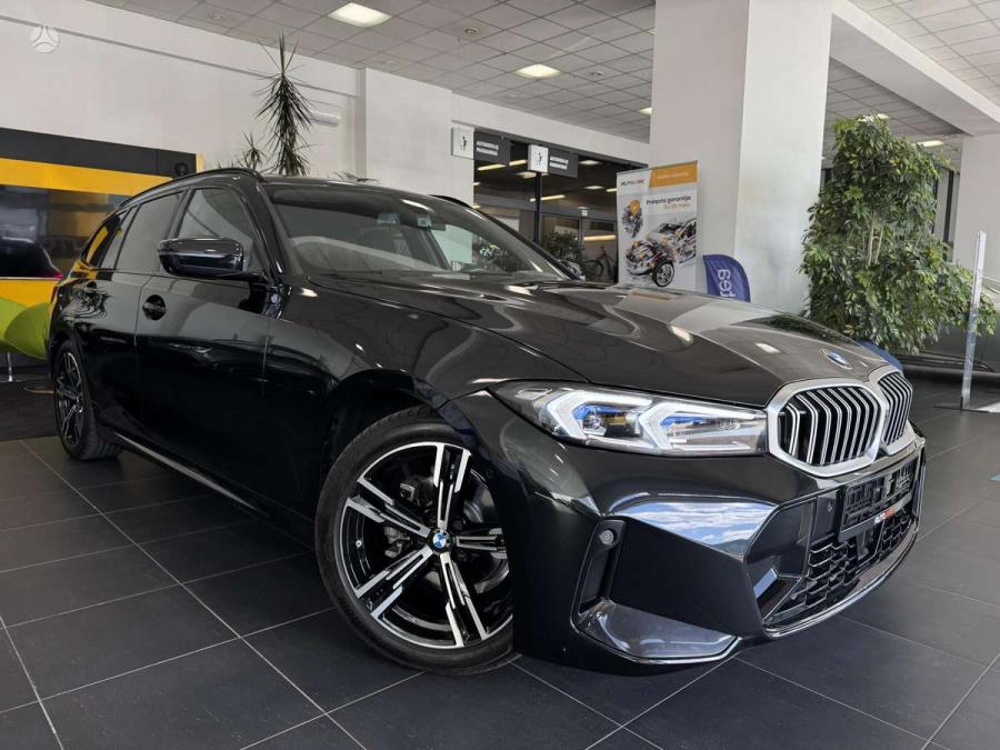 Black BMW 318 2024 in Vilnius, with an engine capacity of 2.00 L and mileage of 8 thousand km for 30555 €, photo 40 on AUTOMOTO.COM.LV