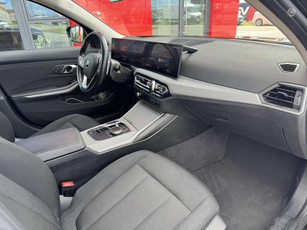 Black BMW 318 2024 in Klaipeda, with an engine capacity of 2.00 L and mileage of 100 thousand km for 21800 €, photo 10 on AUTOMOTO.COM.LV