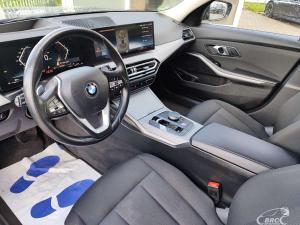 Black BMW 318 2024 in Klaipeda, with an engine capacity of 2.00 L and mileage of 88 thousand km for 21900 €, photo 22 on AUTOMOTO.COM.LV