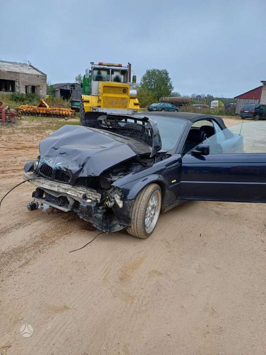 Blue BMW 318 2002 in Zarasai, with an engine capacity of 2.00 L and mileage of 120 thousand km for 1600 €, photo 4 on AUTOMOTO.COM.LV