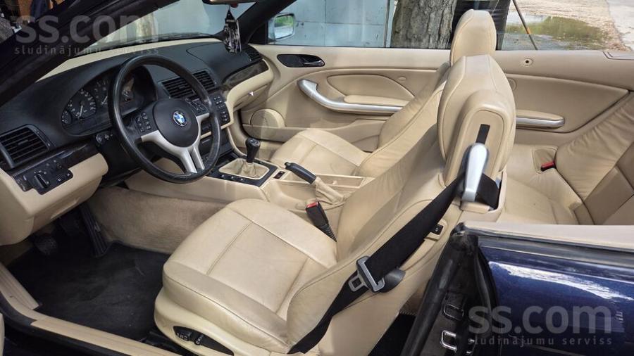 Blue BMW 318 2005 in Riga, with an engine capacity of 1.80 L and mileage of 217 thousand km for 5500 €, photo 12 on AUTOMOTO.COM.LV