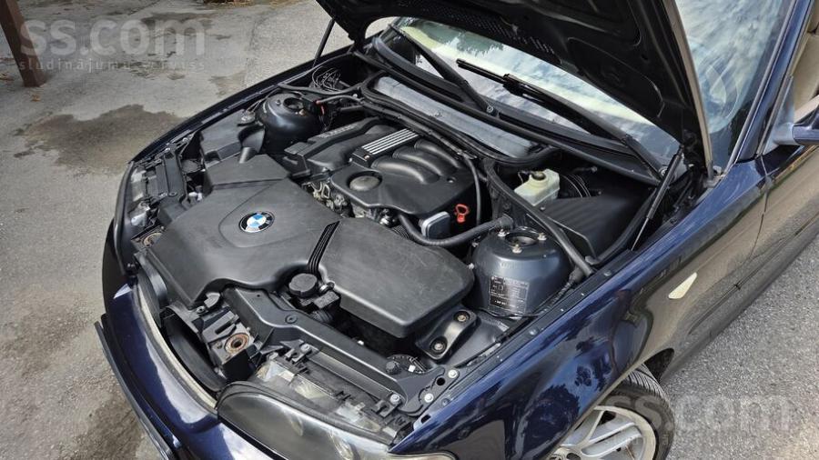 Blue BMW 318 2005 in Riga, with an engine capacity of 1.80 L and mileage of 217 thousand km for 5500 €, photo 18 on AUTOMOTO.COM.LV