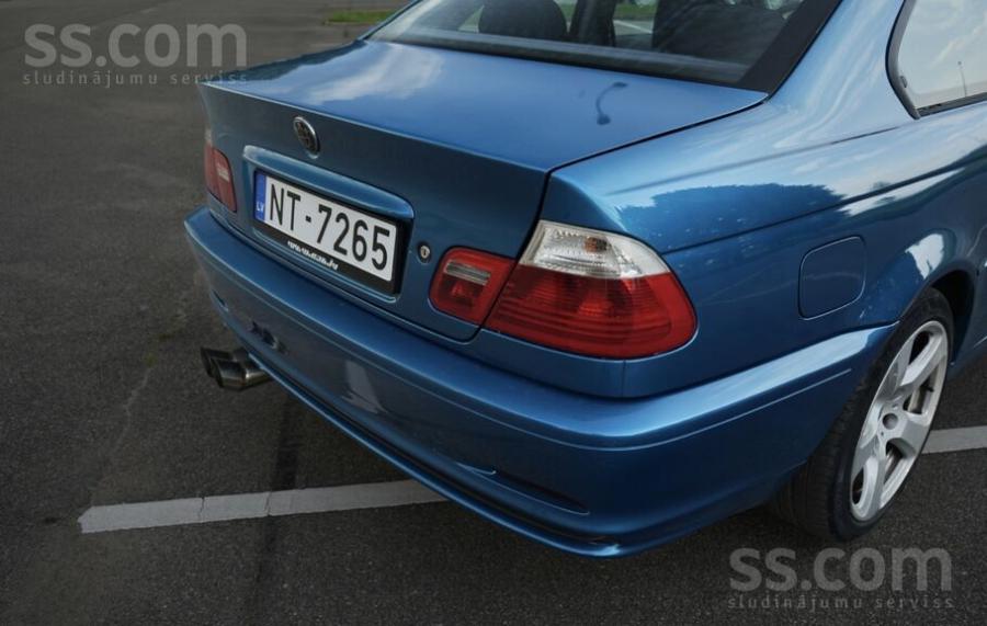 Blue BMW 318 1999 in Daugavpils, with an engine capacity of 2.80 L and mileage of 220 thousand km for 4000 €, photo 8 on AUTOMOTO.COM.LV