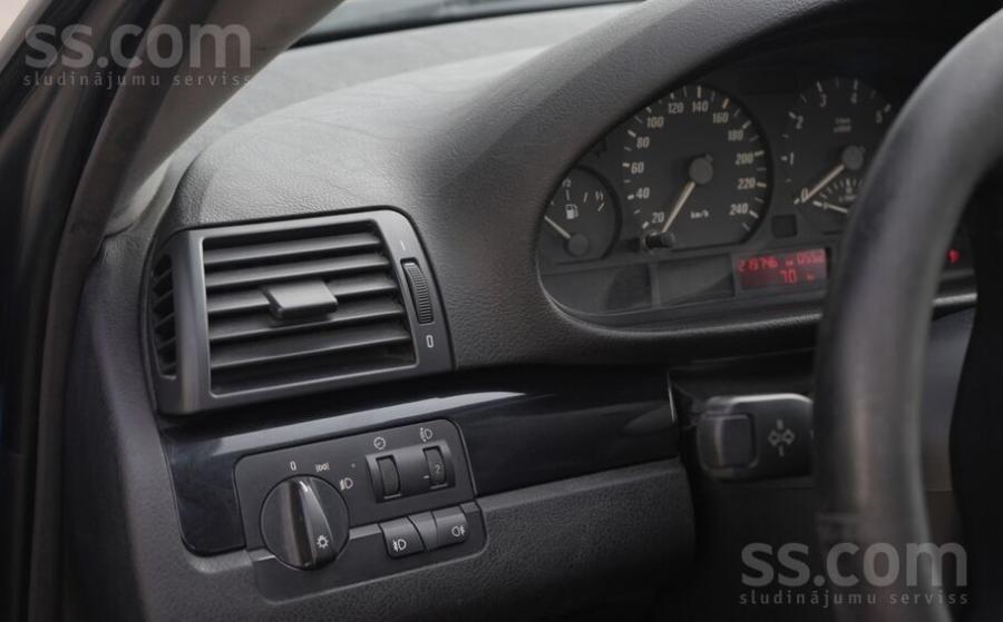 Blue BMW 318 1999 in Daugavpils, with an engine capacity of 2.80 L and mileage of 220 thousand km for 4000 €, photo 10 on AUTOMOTO.COM.LV
