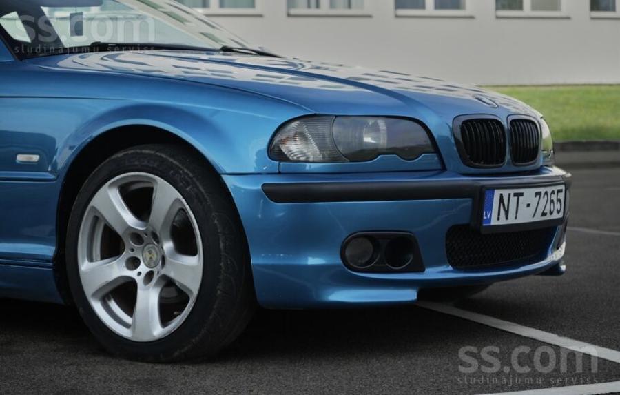 Blue BMW 318 1999 in Daugavpils, with an engine capacity of 2.80 L and mileage of 220 thousand km for 4000 €, photo 13 on AUTOMOTO.COM.LV
