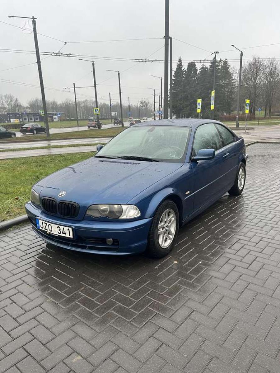 Blue BMW 318 2001 in Kaunas, with an engine capacity of 1.90 L and mileage of 337 thousand km for 2500 €, photo 1 on AUTOMOTO.COM.LV