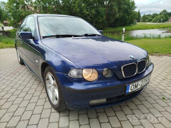 Blue BMW 318 2003 in Tukums, with an engine capacity of 2.00 L and mileage of 265 thousand km for 2350 €, photo 1 on AUTOMOTO.COM.LV
