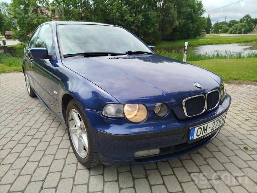 Blue BMW 318 2003 in Tukums, with an engine capacity of 2.00 L and mileage of 265 thousand km for 2350 €, photo 1 on AUTOMOTO.COM.LV