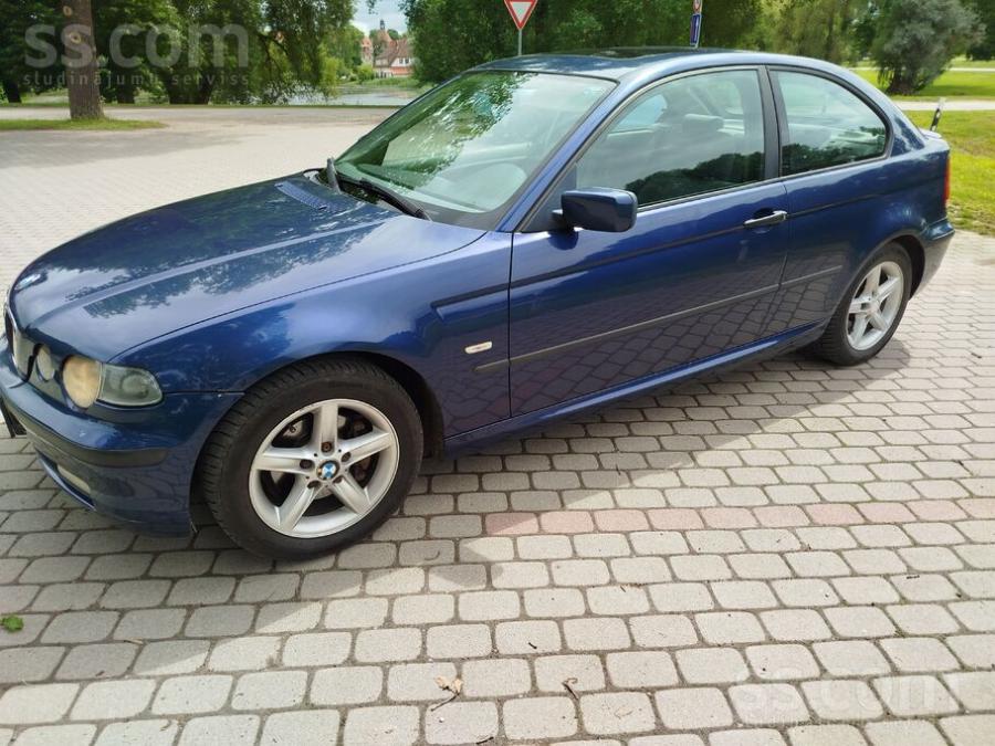 Blue BMW 318 2003 in Tukums, with an engine capacity of 2.00 L and mileage of 265 thousand km for 2350 €, photo 7 on AUTOMOTO.COM.LV