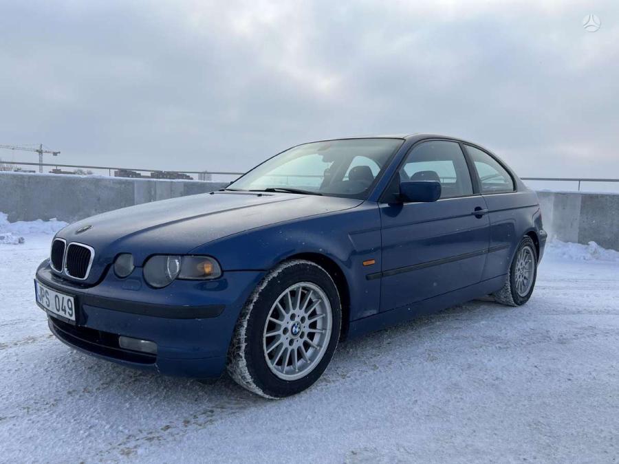 Blue BMW 318 2003 in Vilnius, with an engine capacity of 2.00 L and mileage of 224 thousand km for 2200 €, photo 1 on AUTOMOTO.COM.LV
