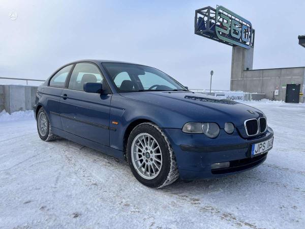 Blue BMW 318 2003 in Vilnius, with an engine capacity of 2.00 L and mileage of 224 thousand km for 2200 €, photo 2 on AUTOMOTO.COM.LV