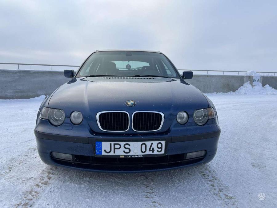 Blue BMW 318 2003 in Vilnius, with an engine capacity of 2.00 L and mileage of 224 thousand km for 2200 €, photo 3 on AUTOMOTO.COM.LV