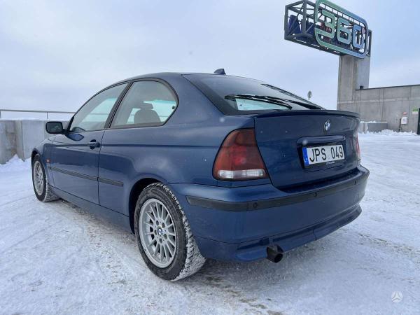 Blue BMW 318 2003 in Vilnius, with an engine capacity of 2.00 L and mileage of 224 thousand km for 2200 €, photo 6 on AUTOMOTO.COM.LV