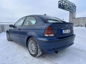 Blue BMW 318 2003 in Vilnius, with an engine capacity of 2.00 L and mileage of 224 thousand km for 2200 €, photo 6 on AUTOMOTO.COM.LV