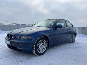 Blue BMW 318 2003 in Vilnius, with an engine capacity of 2.00 L and mileage of 224 thousand km for 1800 €, photo  on AUTOMOTO.COM.LV