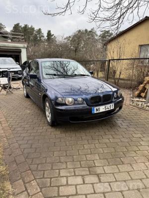 Blue BMW 318 2003 in Riga, with an engine capacity of 2.00 L and mileage of 341 thousand km for 1400 €, photo  on AUTOMOTO.COM.LV