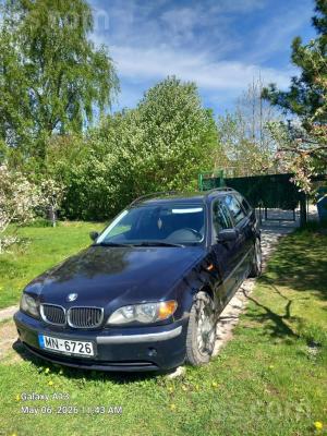 Синий БМВ 318 2005 в Рига, объемом двигателя 1.90 л и пробегом 271 тыс. км за 1250 €, фото  на AUTOMOTO.COM.LV