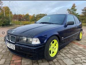 Blue BMW 318 1996 in Saldus, with an engine capacity of 1.90 L and mileage of 222 thousand km for 800 €, photo 4 on AUTOMOTO.COM.LV