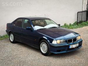 Zils BMW 318 1995 Rīga, ar dzinēja tilpumu 1.80 L un nobraukumu 297 tūkst. km par 2890 €, foto  vietnē AUTOMOTO.COM.LV