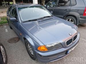 Blue BMW 318 2000 in Riga, with an engine capacity of 1.90 L and mileage of 336 thousand km for 1900 €, photo 3 on AUTOMOTO.COM.LV