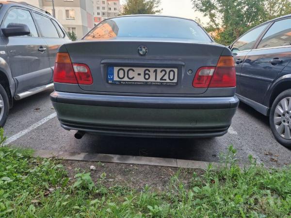Blue BMW 318 2000 in Riga, with an engine capacity of 1.90 L and mileage of 336 thousand km for 1900 €, photo 3 on AUTOMOTO.COM.LV