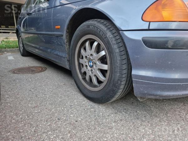 Blue BMW 318 2000 in Riga, with an engine capacity of 1.90 L and mileage of 336 thousand km for 1900 €, photo 7 on AUTOMOTO.COM.LV