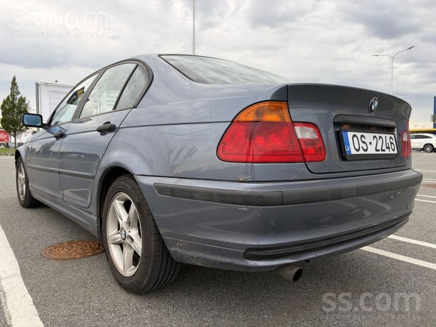 Blue BMW 318 2001 in Riga, with an engine capacity of 1.90 L and mileage of 296 thousand km for 2150 €, photo 5 on AUTOMOTO.COM.LV