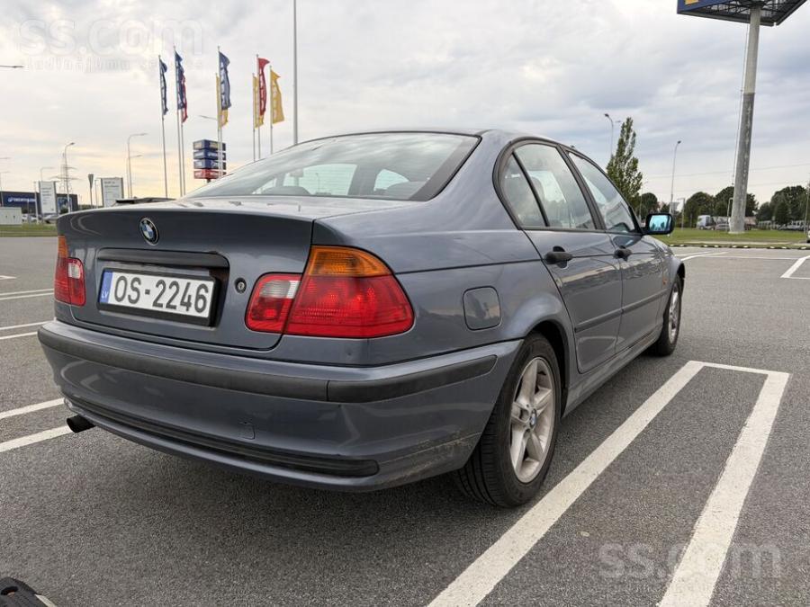 Blue BMW 318 2001 in Riga, with an engine capacity of 1.90 L and mileage of 296 thousand km for 2150 €, photo 7 on AUTOMOTO.COM.LV