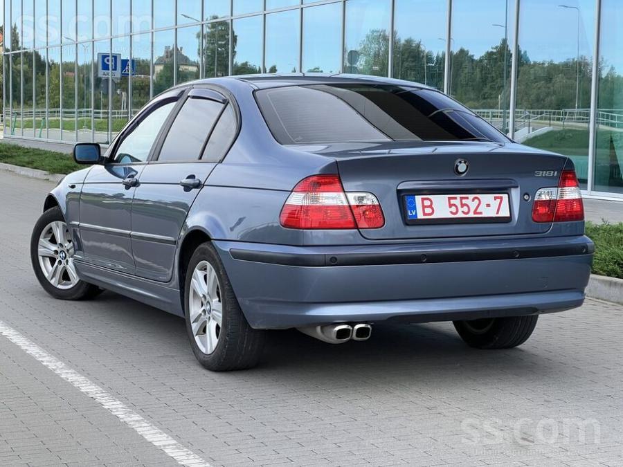 Zils BMW 318 2003 Rēzekne, ar dzinēja tilpumu 2.00 L un nobraukumu 251 tūkst. km par 2995 €, foto 5 vietnē AUTOMOTO.COM.LV