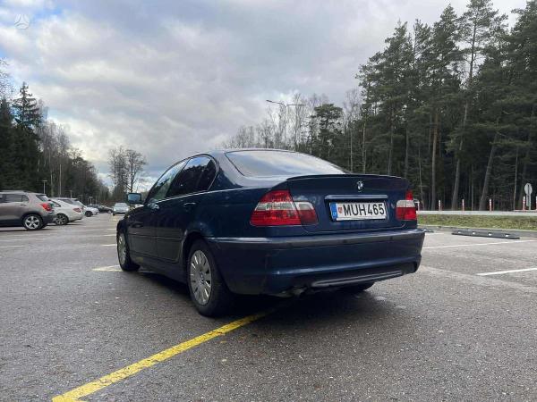 Blue BMW 318 2004 in Klaipeda, with an engine capacity of 2.00 L and mileage of 236 thousand km for 1550 €, photo 6 on AUTOMOTO.COM.LV