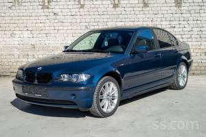 Blue BMW 318 2004 in Liepaja, with an engine capacity of 2.00 L and mileage of 216 thousand km for 2900 €, photo  on AUTOMOTO.COM.LV