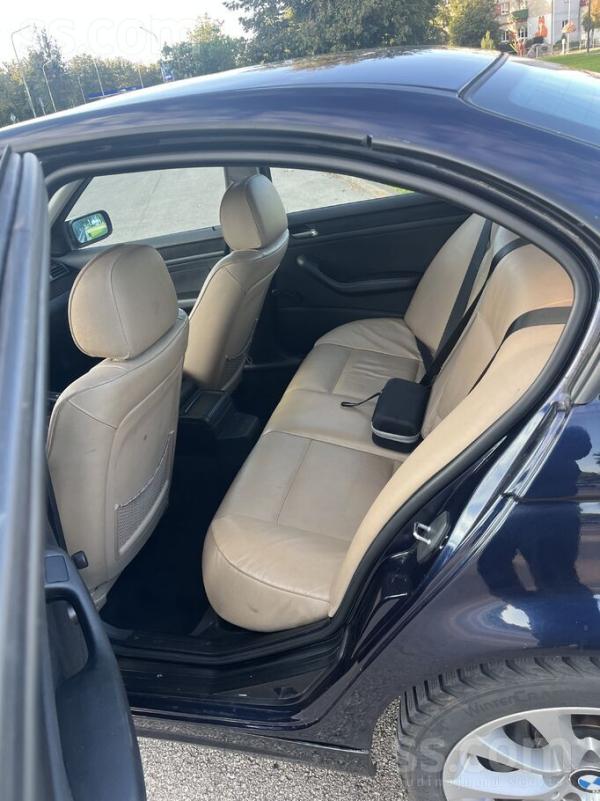Blue BMW 318 2004 in Aizkraukle, with an engine capacity of 2.00 L and mileage of 300 thousand km for 2900 €, photo 6 on AUTOMOTO.COM.LV