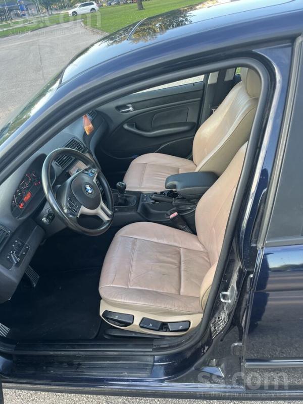 Blue BMW 318 2004 in Aizkraukle, with an engine capacity of 2.00 L and mileage of 300 thousand km for 2900 €, photo 8 on AUTOMOTO.COM.LV