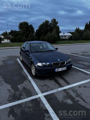 Blue BMW 318 2004 in Jurmala, with an engine capacity of 2.00 L and mileage of 457 thousand km for 1250 €, photo 4 on AUTOMOTO.COM.LV