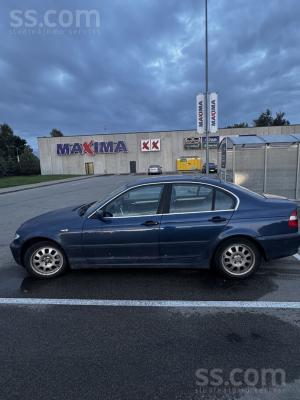 Blue BMW 318 2004 in Jurmala, with an engine capacity of 2.00 L and mileage of 457 thousand km for 1250 €, photo 8 on AUTOMOTO.COM.LV