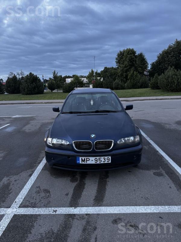 Blue BMW 318 2004 in Jurmala, with an engine capacity of 2.00 L and mileage of 457 thousand km for 1250 €, photo 1 on AUTOMOTO.COM.LV