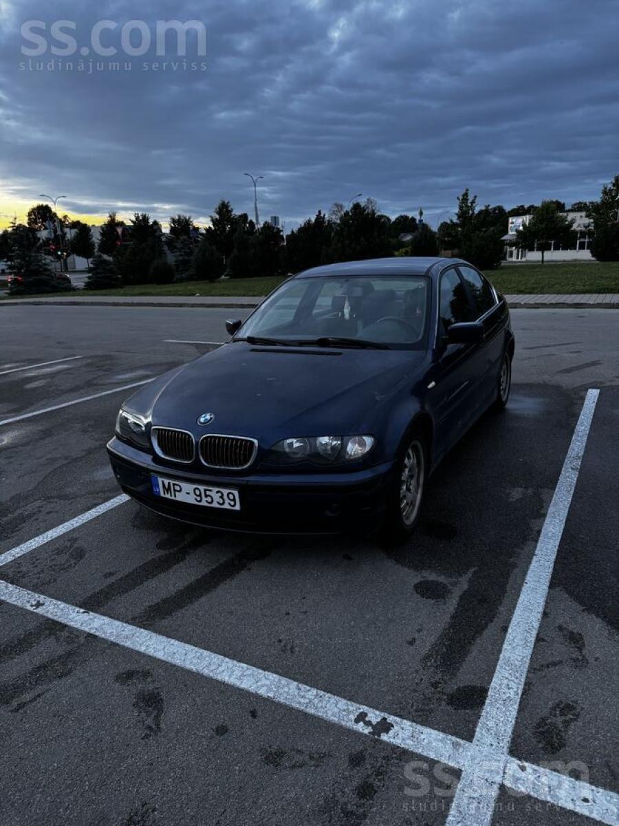Blue BMW 318 2004 in Jurmala, with an engine capacity of 2.00 L and mileage of 457 thousand km for 1250 €, photo 3 on AUTOMOTO.COM.LV