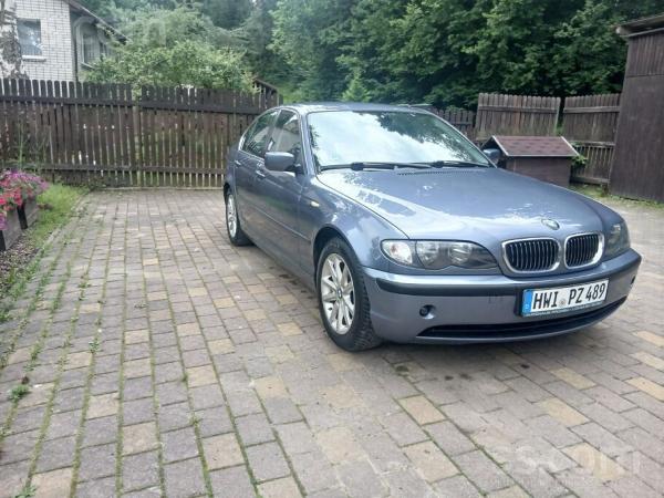 Blue BMW 318 2005 in Ogre, with an engine capacity of 2.00 L and mileage of 345 thousand km for 3300 €, photo 2 on AUTOMOTO.COM.LV