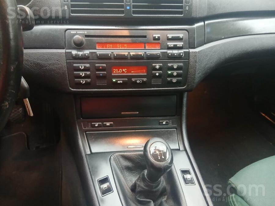 Zils BMW 318 2005 Ogre, ar dzinēja tilpumu 2.00 L un nobraukumu 345 tūkst. km par 3300 €, foto 10 vietnē AUTOMOTO.COM.LV