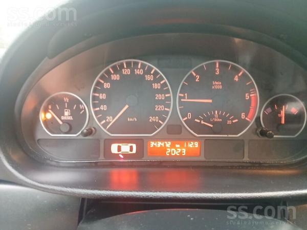 Blue BMW 318 2005 in Ogre, with an engine capacity of 2.00 L and mileage of 345 thousand km for 3300 €, photo 10 on AUTOMOTO.COM.LV